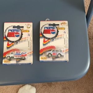 Pepsi | Toys | Nip 2 Pepsi Team Cars Collectibles Golden Wheel ...